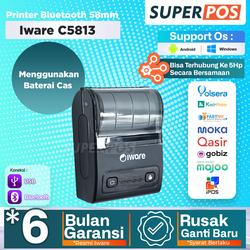 Promo Mini Printer Bluetooth Thermal Kasir 58mm Iware C5813 - Jakarta ...