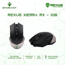 Promo Rexus Xierra RX108 Gen II Wireless Gaming Mouse Gen 2 RX-108 ...
