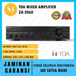 Promo TOA ZA-2060 Mixer Amplifier 60 W Cicil 0% 3x - Jakarta Pusat ...