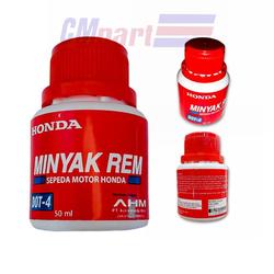 Jual MINYAK REM DOT3 DOT4 HBF50ML BRAKE FLUID ORIGINAL ASLI AHM HONDA - Jakarta Barat ...