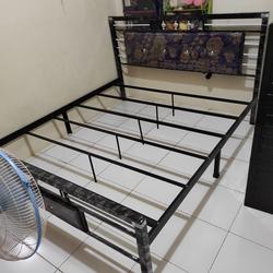 Jual Loft bed besi ranjang tempat tidur minimalis dipan divan besi ...