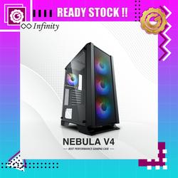 Jual Casing INFINITY FLASH V4 Tempered Glass - ATX, mATX Gaming Case ...