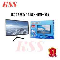 Jual Monitor Qwerty QM 185VH 19 inch LED HD+ HDMI VGA Bergaransi resmi ...