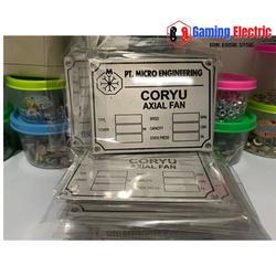 Jual name plate panel / Name Tag Stainless Ukuran 10 x 7,5 cm - Kab ...