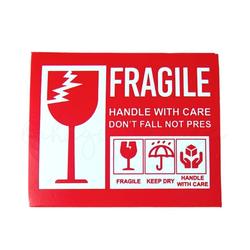 Promo Sticker Fragile Makanan | Stiker Pecah Belah Kemasan Makanan ...
