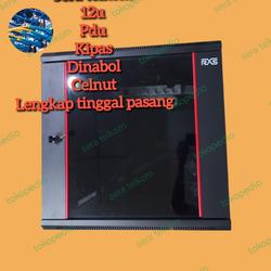 Jual Rack Server 12U Wallmount Cabinet - Rak Lemari Server 12 U CLOSE ...