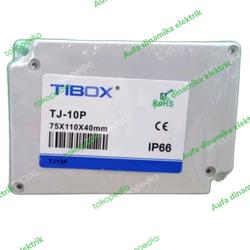 Jual Tibox junction Box Terminal Block Box TJ-4P 50x102x40 TJ4P - Kab ...