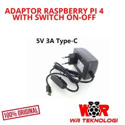 Jual Adaptor Raspberry Pi 4 Original Adapter 5.1V 3A Official Type C ...