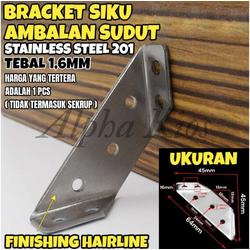 Jual Bracket Segitiga Siku Ambalan Sudut Rak Kabinet Penguat Siku ...