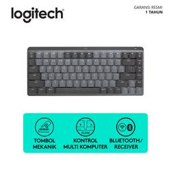 Promo Logitech MX Mechanical Mini Tactile Keyboard Wireless Bluetooth ...