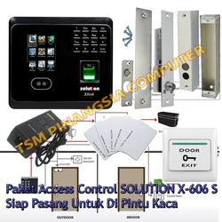 Jual Solution X900 Absensi Access Control Access Door Paket Akses Door ...