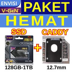 Jual V-GeN SSD 128GB 256GB 512GB 1TB 2TB VGEN + HDD Caddy 12.7 mm / 9.5 mm - 128GB, NON PAKET ...