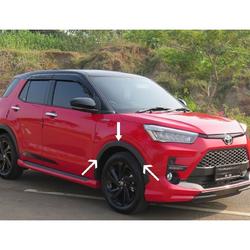 Jual Bodykit / BODY KIT / over fender toyota raize original - Jakarta ...