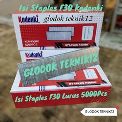 Jual ISI STAPLES PAKU TEMBAK ANGIN LURUS F30 / ISI STAPLES F30 LURUS ...