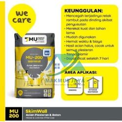 Jual Mortar Utama MU-200 SkimWall Acian Plaster & Beton 40kg - Jakarta ...