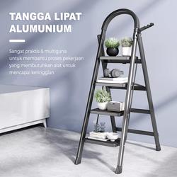 Jual Tangga Lipat /Tangga 4 Step/ Tangga Rumahan/ Tangga Max beban ...