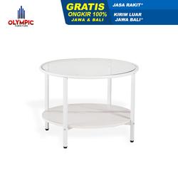 Promo Olympic Coffee Table / Meja Bulat / Meja Kopi / CT Marble 02 ...