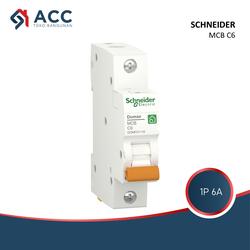 Jual Schneider MCB 1P 6A 6kA New Domae MCB Breaker 1 Phase 6 Amp 6kA - Jakarta Pusat - Gudang ...