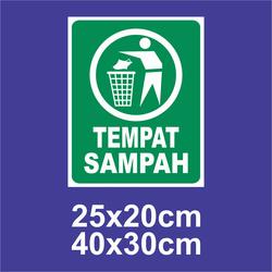 Jual STIKER SAMPAH KERING SAMPAH BASAH #tempat sampah #jagalah ...