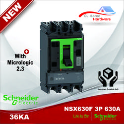 Jual MCCB Schneider NSX630F 3P 630A 630 A 36kA LV432876 3 Pole 630 ...