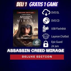 Jual Assassins Creed Mirage - Deluxe Edition | Game PC Original - DVD-DL 40GB - Jakarta Timur ...