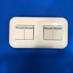 Jual Panasonic Saklar Seri + Seri 4 Gang WEJ5531 Wide Series - Jakarta ...