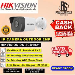Jual DS-2CD1021G0-I Hikvision 2MP PoE IP Camera CCTV Outdoor Bullet IR 20M - LENSA 2.8MM ...