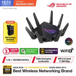 Promo ASUS ROG Rapture GT-AX11000 Pro | Tri-Band WiFi 6 Gaming Router ...
