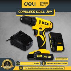 Promo Deli Cordless Drill Mesin Bor Baterai / Mesin Bor Tangan 12V High ...