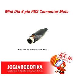 Jual Mini Din 6 pin dan 8 pin PS2 connector Male - 8 pin - Kab. Bogor ...