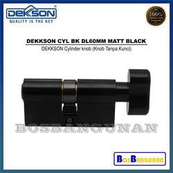 Jual CYLINDER DEKKSON CYL TC KK DL60MM MATT BLACK Silinder Kunci Knob Hitam - Jakarta Barat ...