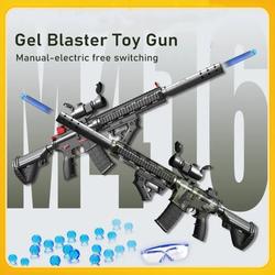 Jual Tembakan Mainan anak M4 electric watergel blaster Auto Wgb Wgg toy gun - Merah Hitam ...