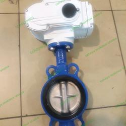 Jual Butterfly Motorized Valve 6" Inch Accuator/ Actuator listrik 220v ...