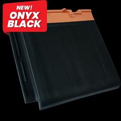 Jual Genteng Keramik Kanmuri Full Flat ONYX BLACK - Jakarta Barat - KANMURI INDONESIA | Tokopedia