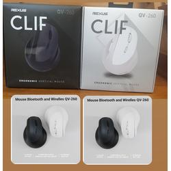 Promo Rexus Clif Vertical Mouse Wireless Dual Mode Connection Cliff ...