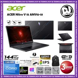 Promo ACER Nitro V 15 ANV15-51 i5-13420H RTX3050 512GB 15.6" FHD 144Hz ...