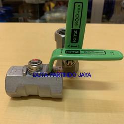 Jual Ball Valve KITZ 100% Original 1 inch SS 316 / Stainless 316 - Jakarta Pusat - dagangteknik ...
