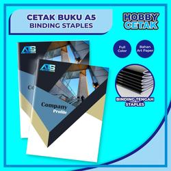 Jual Cetak Buku Majalah Katalog Company Profile Ukuran A4 Binding ...