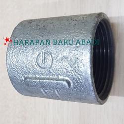 Jual SOCKET GALVANIS 1" INCH BESI / SOCK DRAT DALAM 1" INCH GALVANIS ...