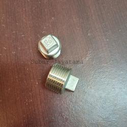 Jual DOP CAP KUNINGAN TUTUP PIPA KRAN DRAT LUAR - PLUG HEX DOP DRAT ...