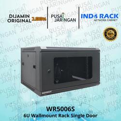 Promo WR5006S - 6U Wallmount Rack Depth 500mm Single Door 19 ...