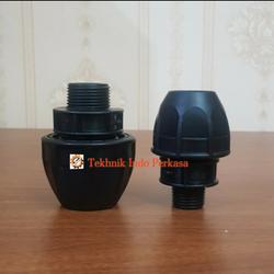 Jual Male Threaded Adaptor HDPE 63mm x 2" inch / MTA Pipa HDPE ...