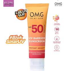 Promo OMG OH MY GLOW UV Barrier Sunscreen SPF 50 PA++++ 25 ml ...