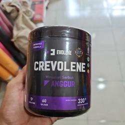 Jual CREVOLENE CREATINE MONOHYDRATE EVOLENE | 330gr 60 Serving Bpom ...