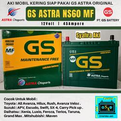 Jual Aki Mobil / Battery GS ASTRA Type GS MF 46B24LS / NS60LS 12V 45AH - Jakarta Timur - Eka ...