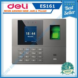 Promo Deli Mesin Absensi Wajah dan Sidik Jari Laporan Otomatis ES161 ...