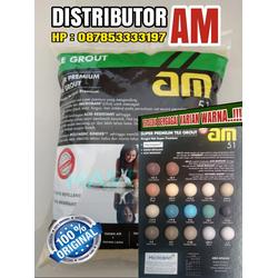 Jual NAT KERAMIK AM 53 / Semen Keramik Pengisi Nat / AM53 Tile Grout ...