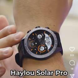 Promo Haylou Solar Pro LS18 Smartwatch Canggih dengan fitur AOD ip68 ...