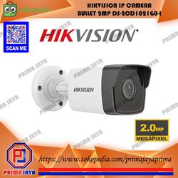 Jual DS-2CD1021G0-I Hikvision 2MP PoE IP Camera CCTV Outdoor Bullet IR 20M - LENSA 2.8MM ...