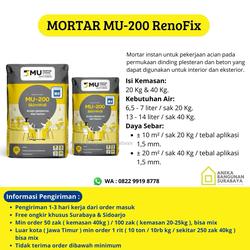Promo Mortar Utama MU-200 SkimWall Acian Plester dan Beton 40Kg Cicil 0 ...